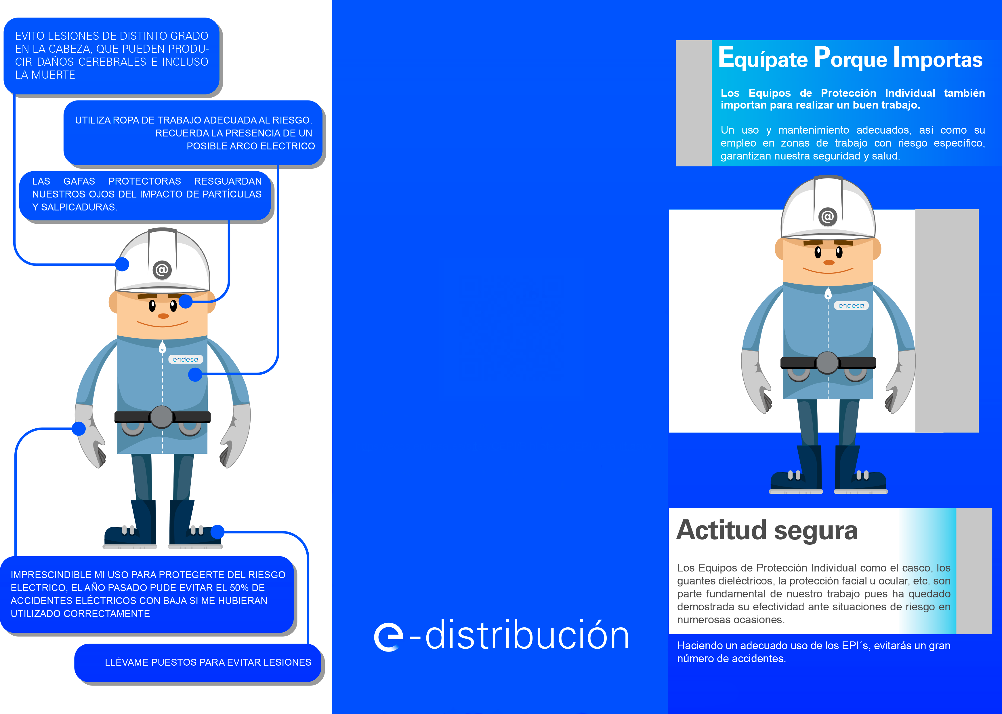 Prevenir el risc elèctric i EPIs de seguretat - e-distribución